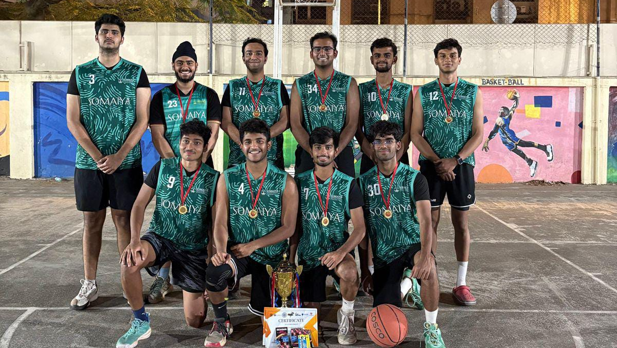 KJSCE Basketball Team Wins Inter-college Titles